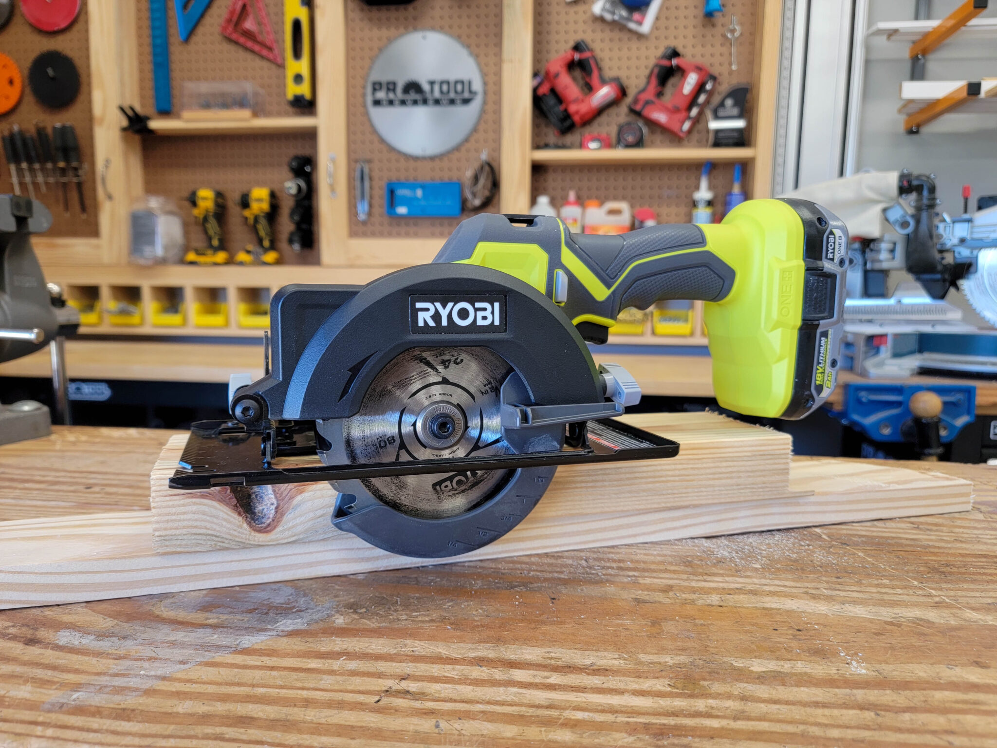 Ryobi 18V One+ 4 1/2-inch Circular Saw: Lightweight and Capable