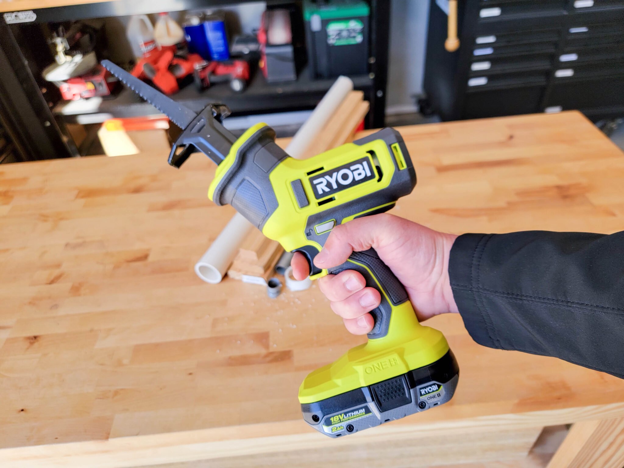 Ryobi PCL510: The Budget-Friendly One-Hand Reciprocating Saw