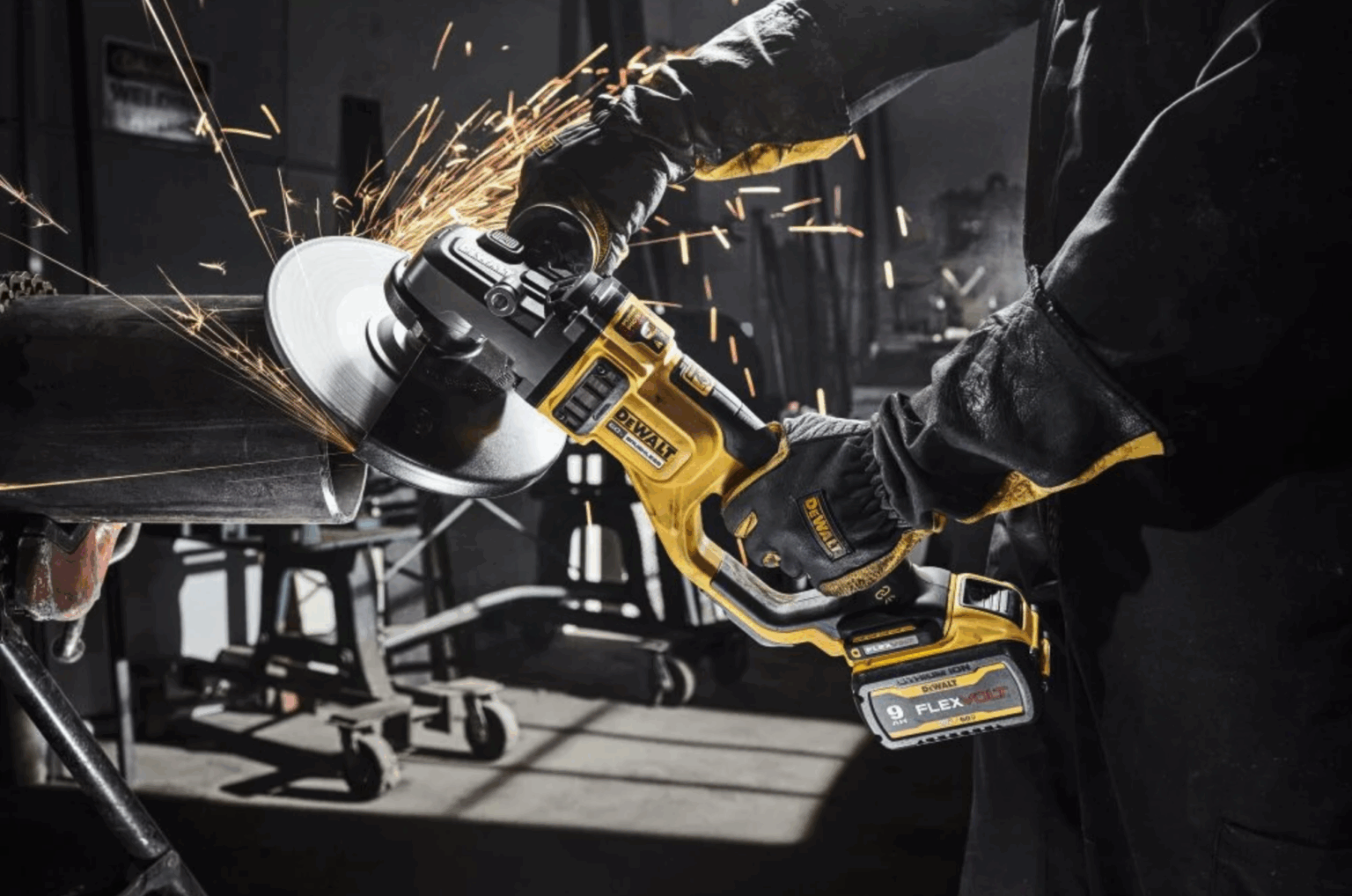 Let the Sparks Fly: DeWalt 60V Max 9-Inch Angle Grinder DCG460