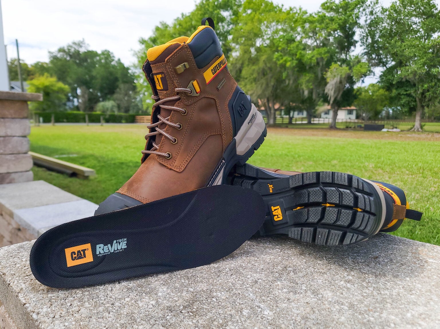 CAT Excavator Power Spring Work Boot Review: Step Into Comfort