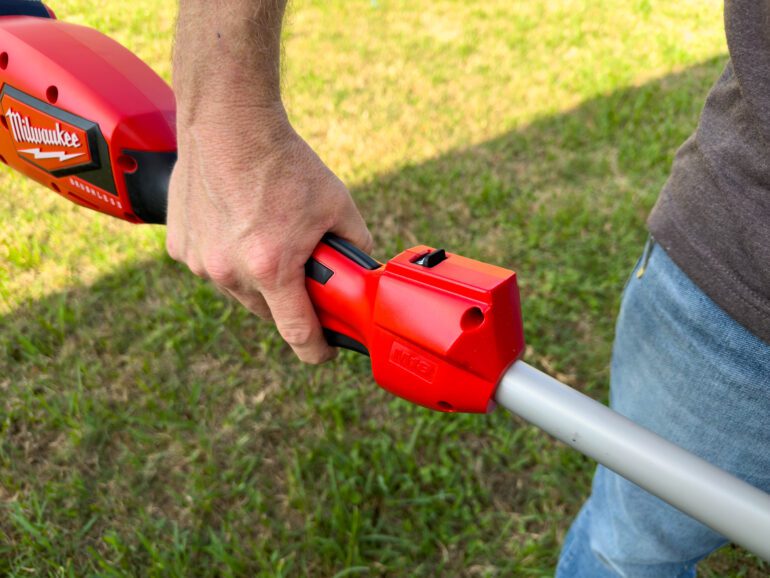 We Tested Milwaukee's Lightweight M18 Brushless String Trimmer