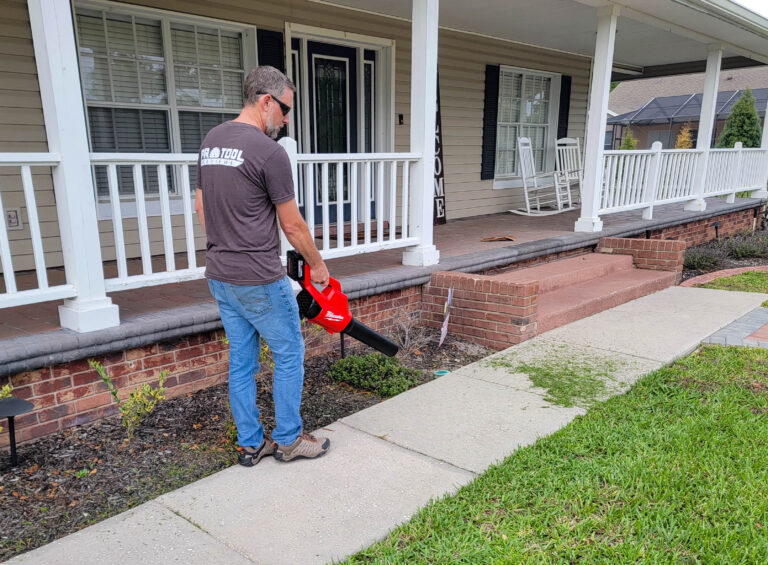On the Lighter Side: Milwaukee M18 Brushless Blower Review - Pro Tool ...