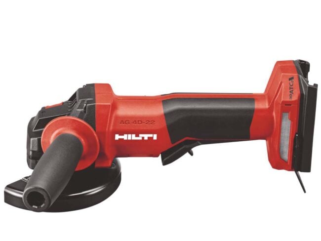 Hilti Nuron Angle Grinder AG 4D-22 Upgrades Performance and Safety ...